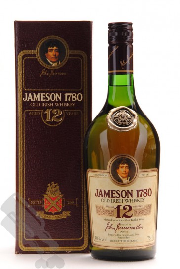 Jameson 12 years 1780 75cl - Old Bottling - Passie voor Whisky