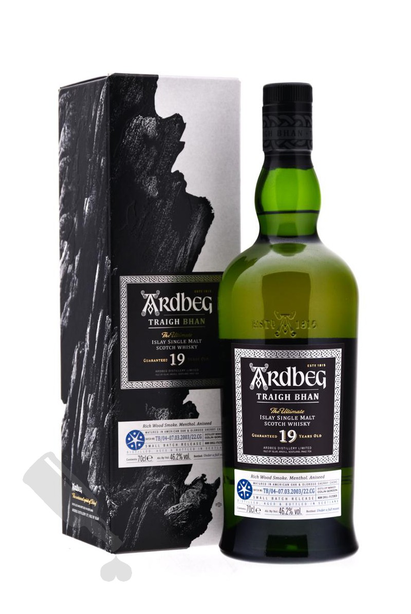 Ardbeg 19 years Traigh Bhan 2022 Batch No.4 - Passie voor Whisky