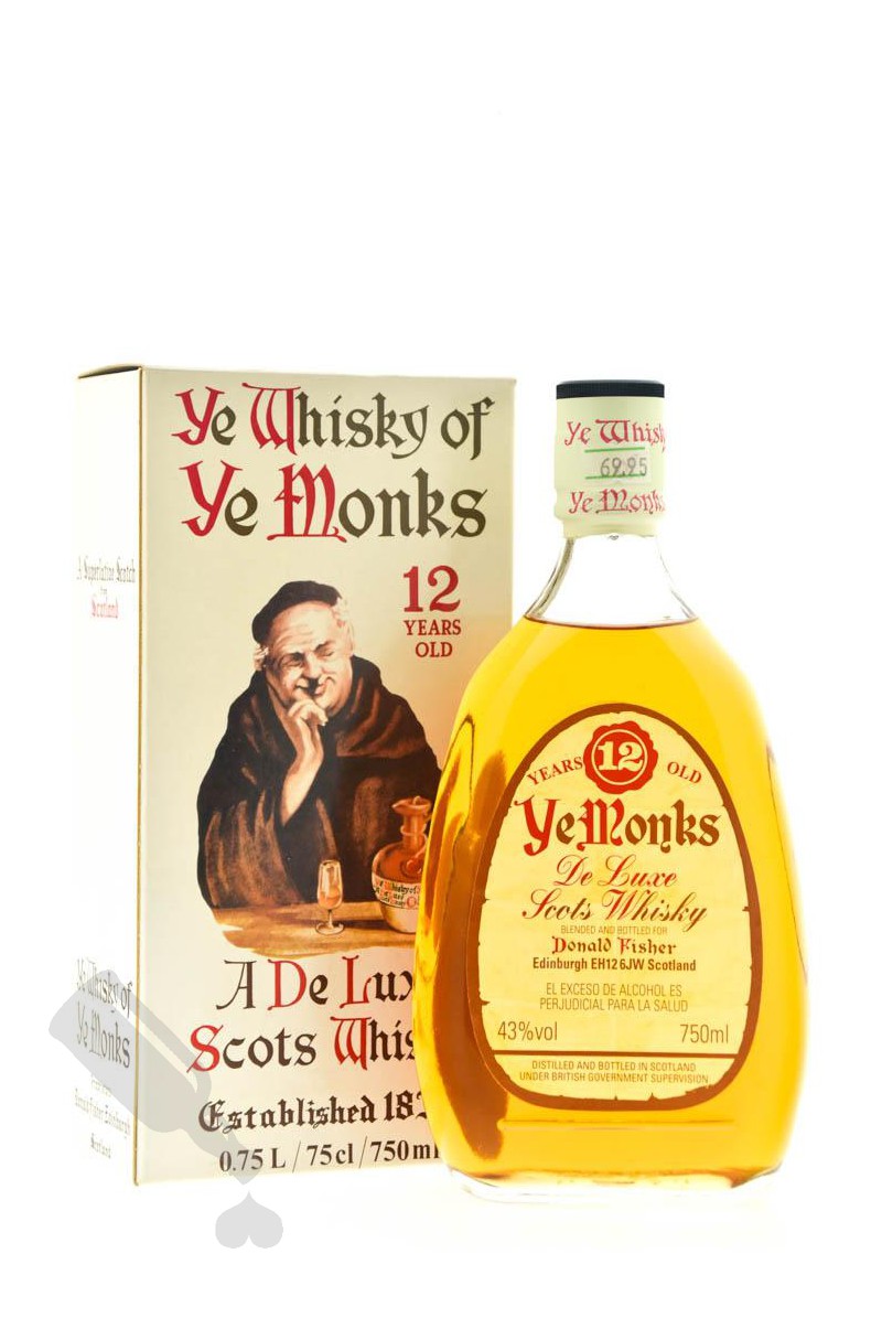 Ye Monks 12 years 75cl - Bot. 1980's - Passie voor Whisky