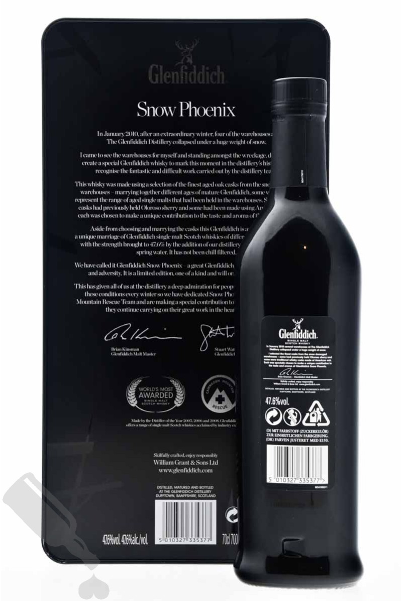 Glenfiddich Snow Phoenix - Passie voor Whisky