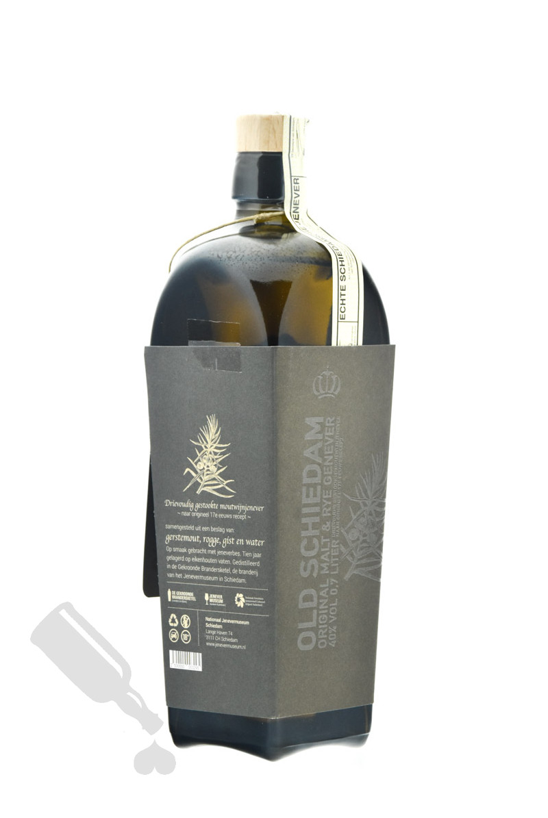 Old Schiedam Original Malt & Rye Genever 10 years - Passie voor Whisky