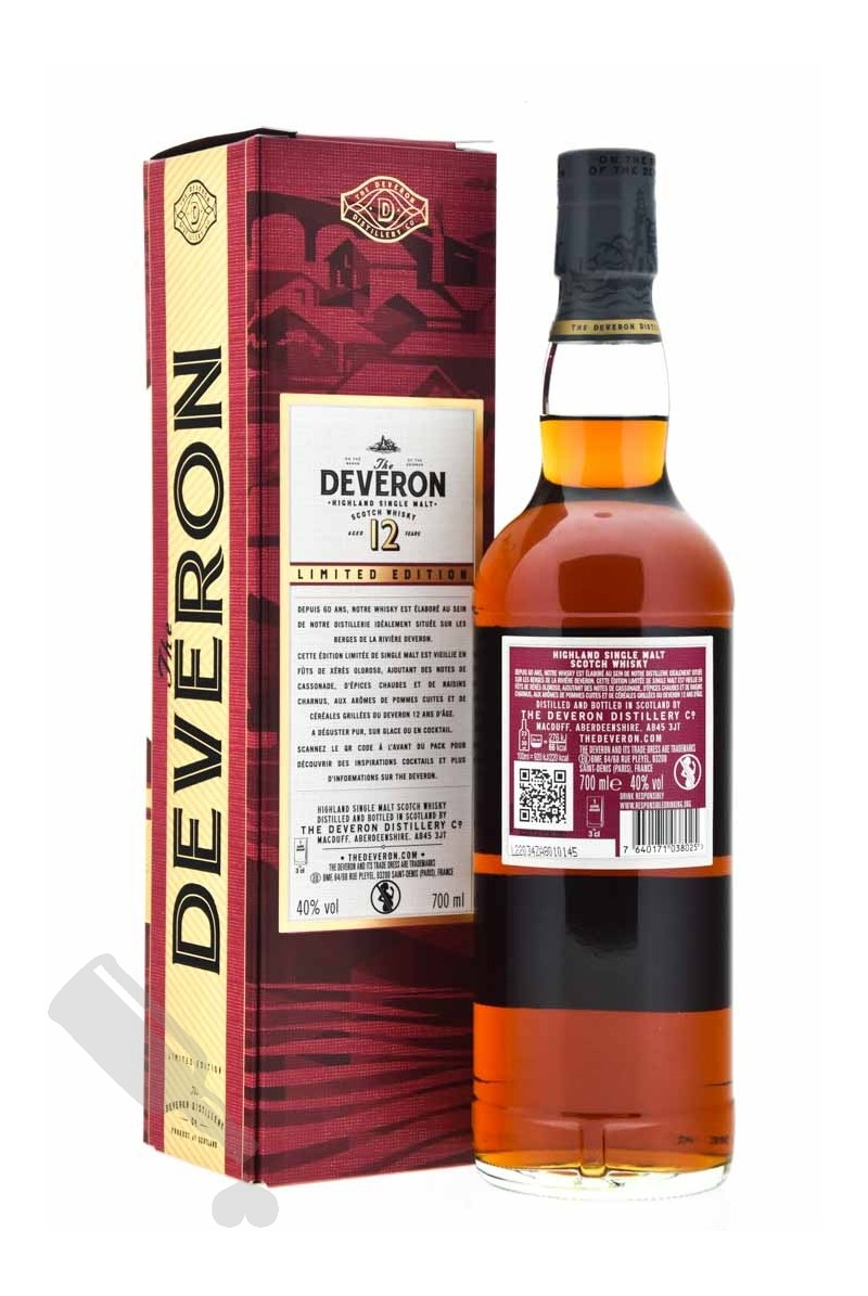The Deveron 12 years Sherry Cask Finish - Passie voor Whisky