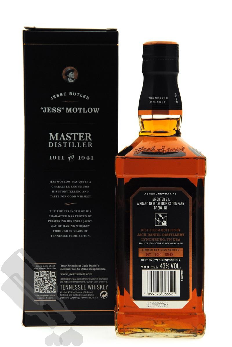 Jack Daniel's Master Distiller Edition No.2 - Passie voor Whisky